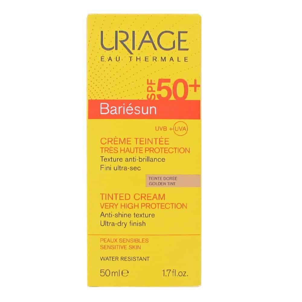 Uriage Bariesun Tinted Cream Very High Protection Golden Tint SPF50+ 50ml - PHARMFETCH CY
