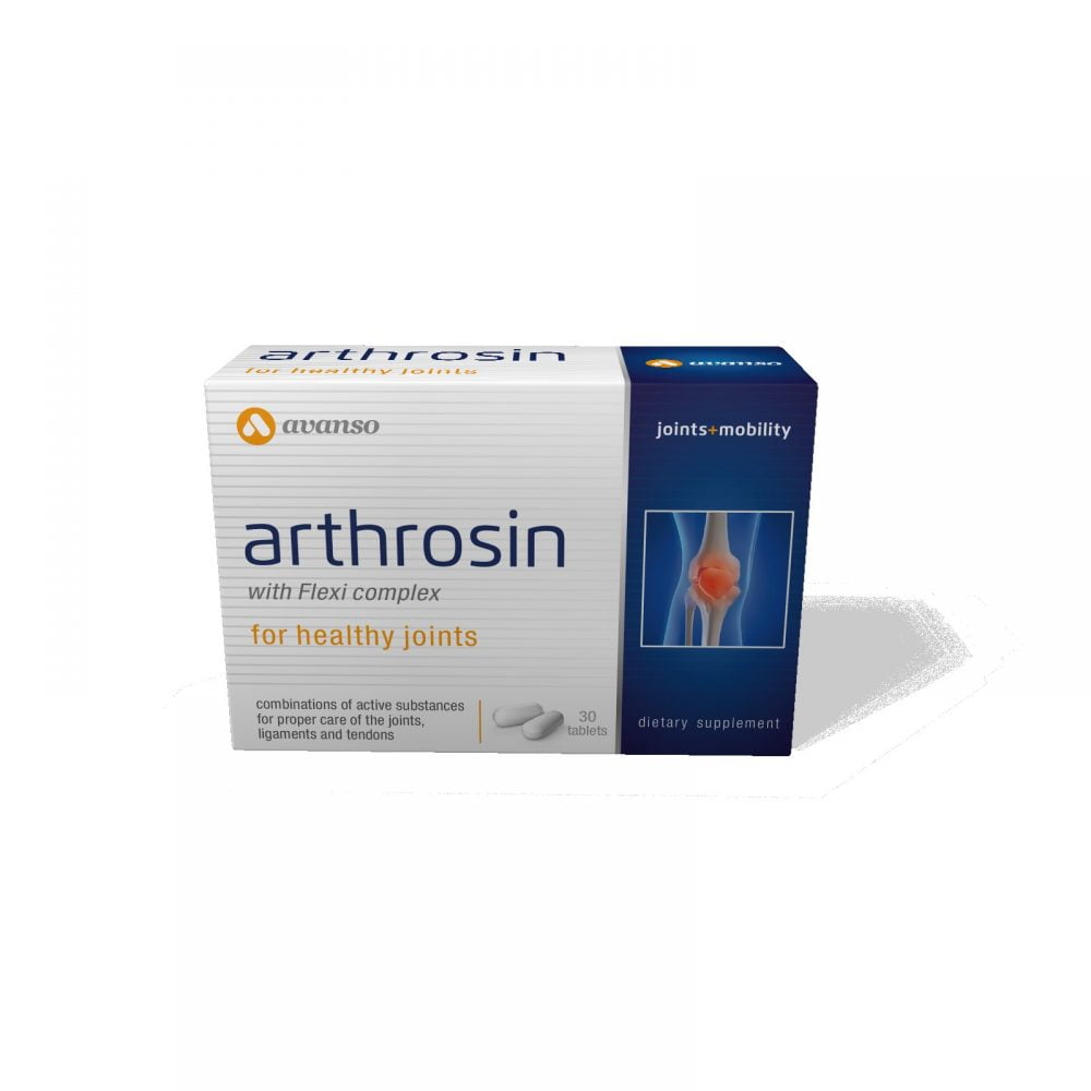 Avanso Arthrosin With Flexi Complex 30 Tablets - PHARMFETCH CY