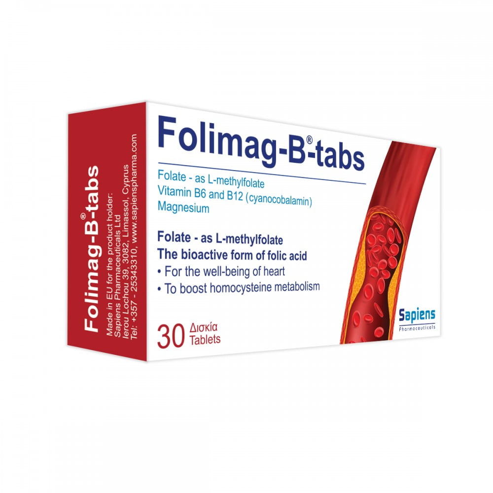 Folimag-B-tabs 30 Tablets - PHARMFETCH CY