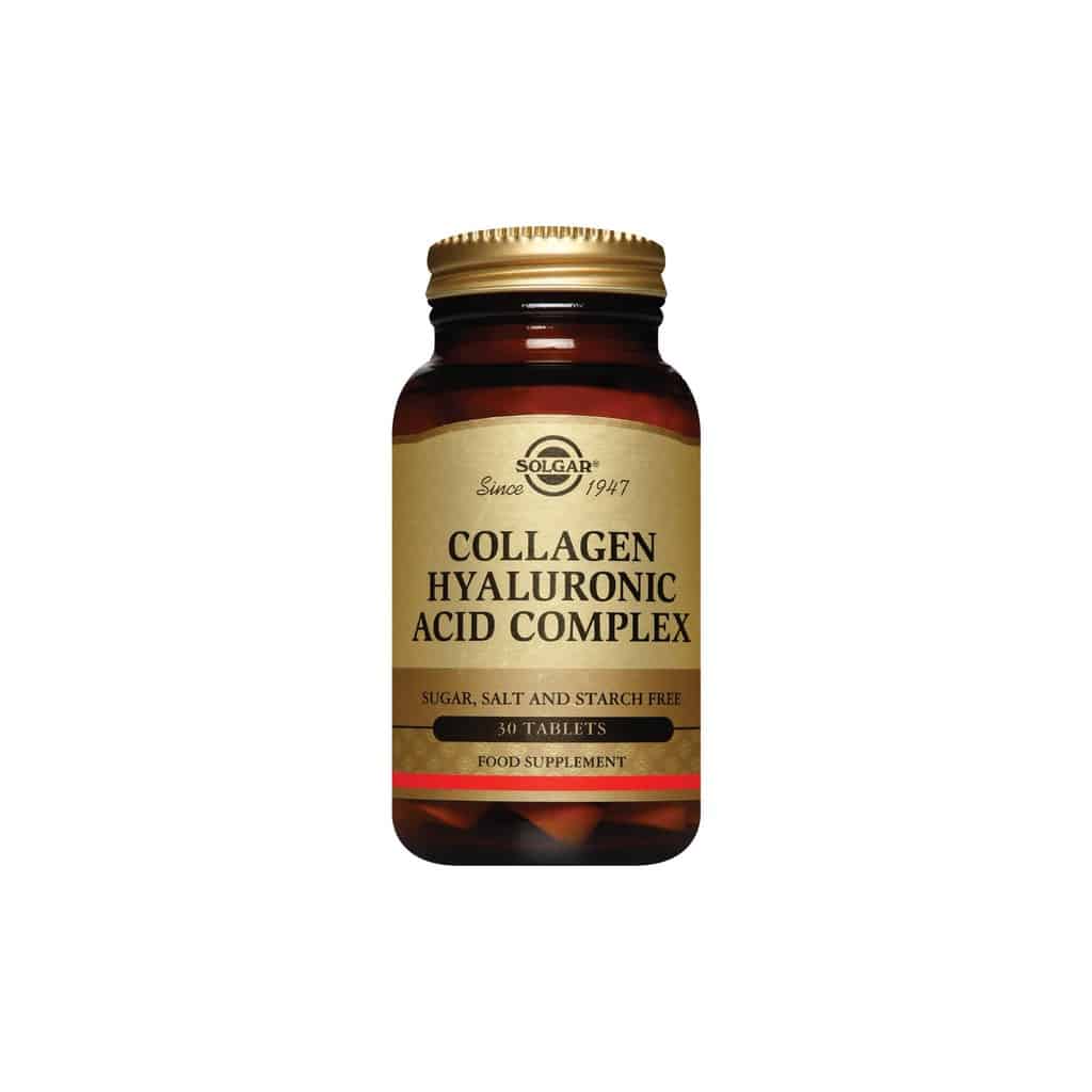 Solgar Collagen Hyaluronic Acid Complex 30 Tablets - PHARMFETCH CY