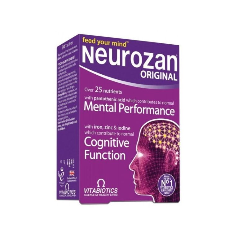 Vitabiotics Neurozan Plus DHA Dual Pack 56 Tablets - PHARMFETCH CY