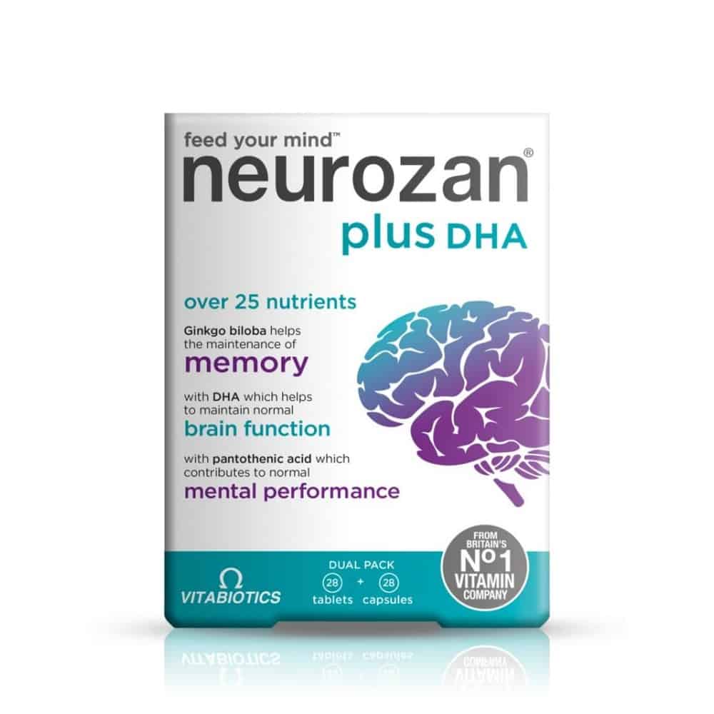 Vitabiotics Neurozan Plus DHA Dual Pack 56 Tablets - PHARMFETCH CY