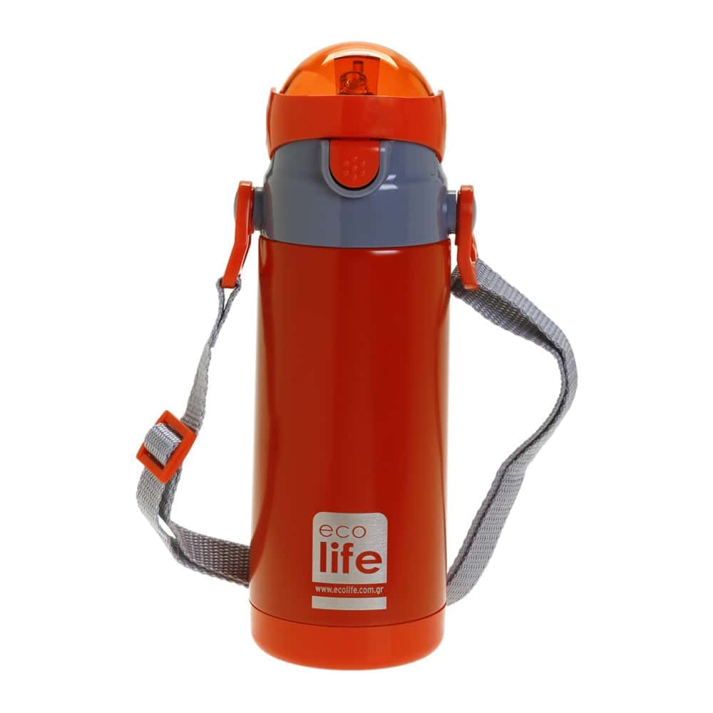 Eco Life Kids Thermos Red Color 400ml - PHARMFETCH CY